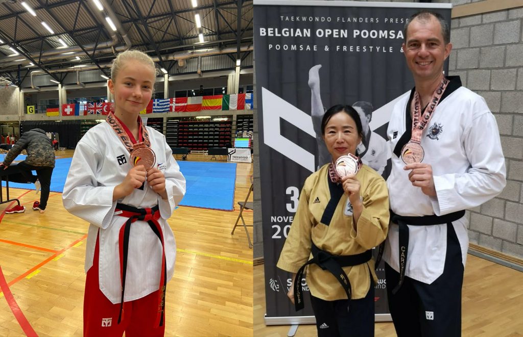 Taekwondo Bergstraße holt zweimal Bronze bei den Belgian Open – TKD Bergstrasse