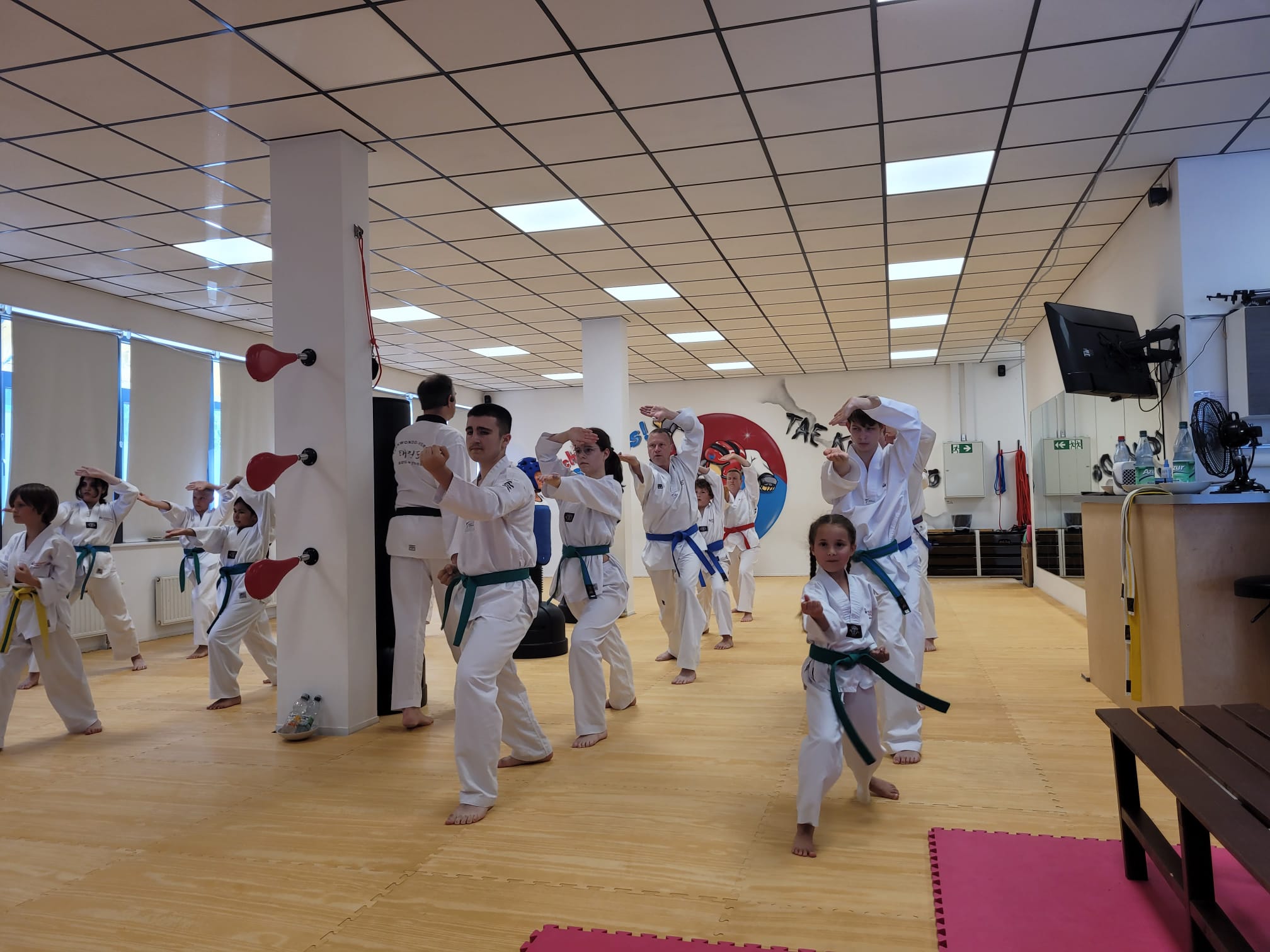 Erfolgreiche Gürtelprüfung – TKD Bergstrasse